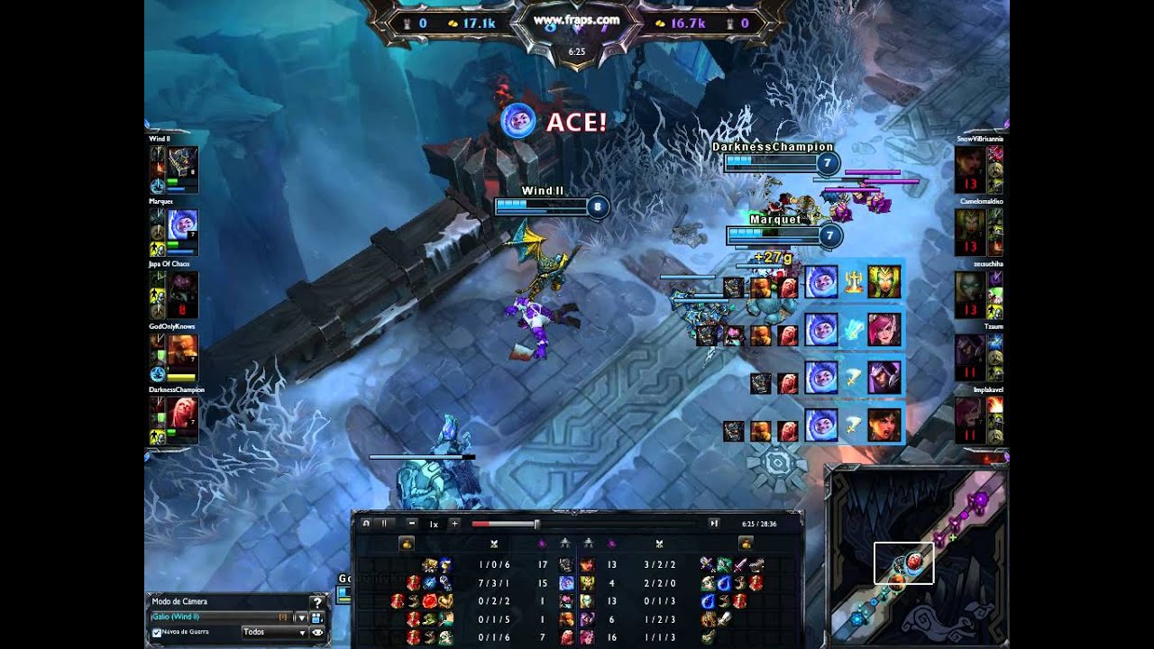 League Of Legends PENTAKILL Ult Galio + Nunu - YouTube