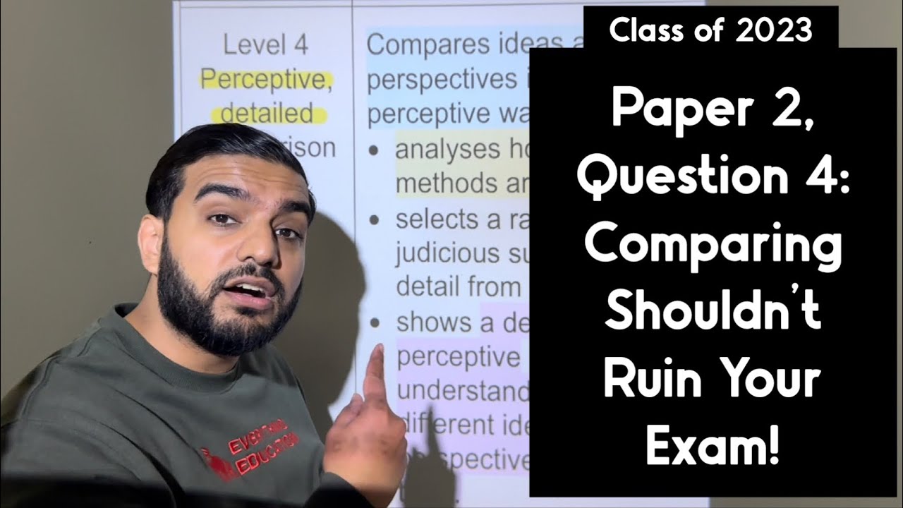 English Language Paper 2, Question 4: Comparing Source A & Source B ...