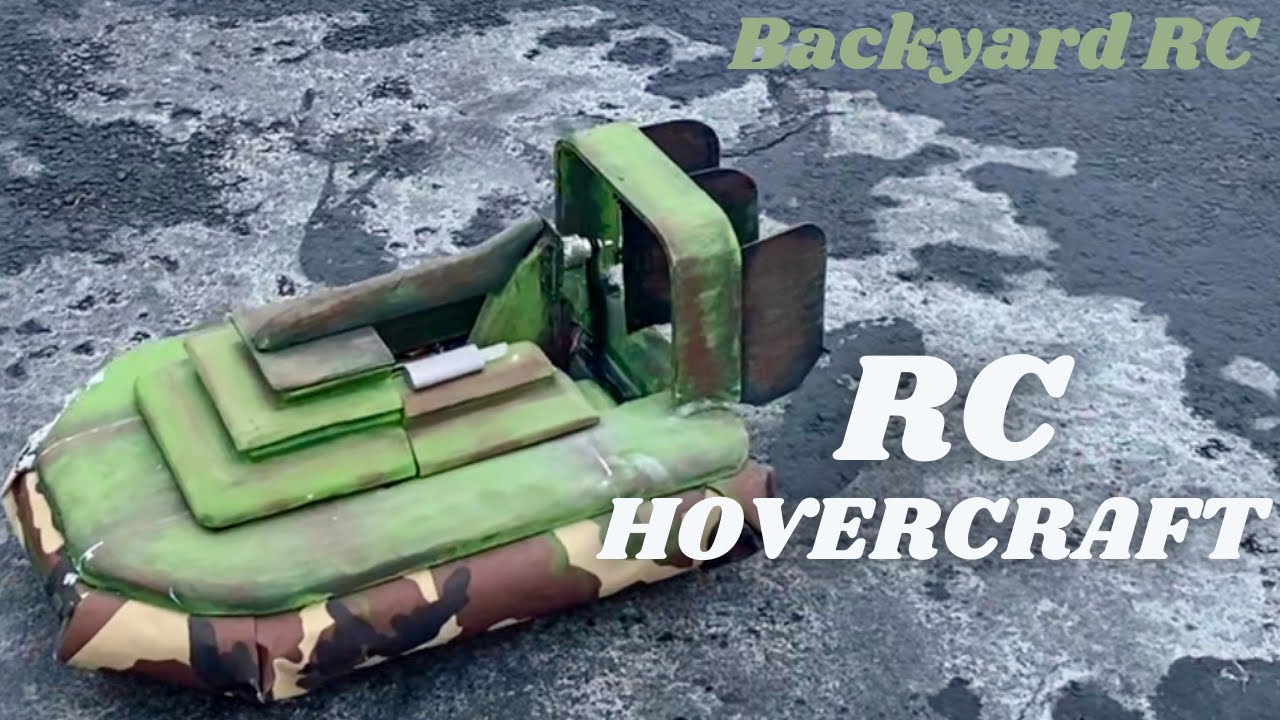 Homemade RC Hovercraft!! - YouTube