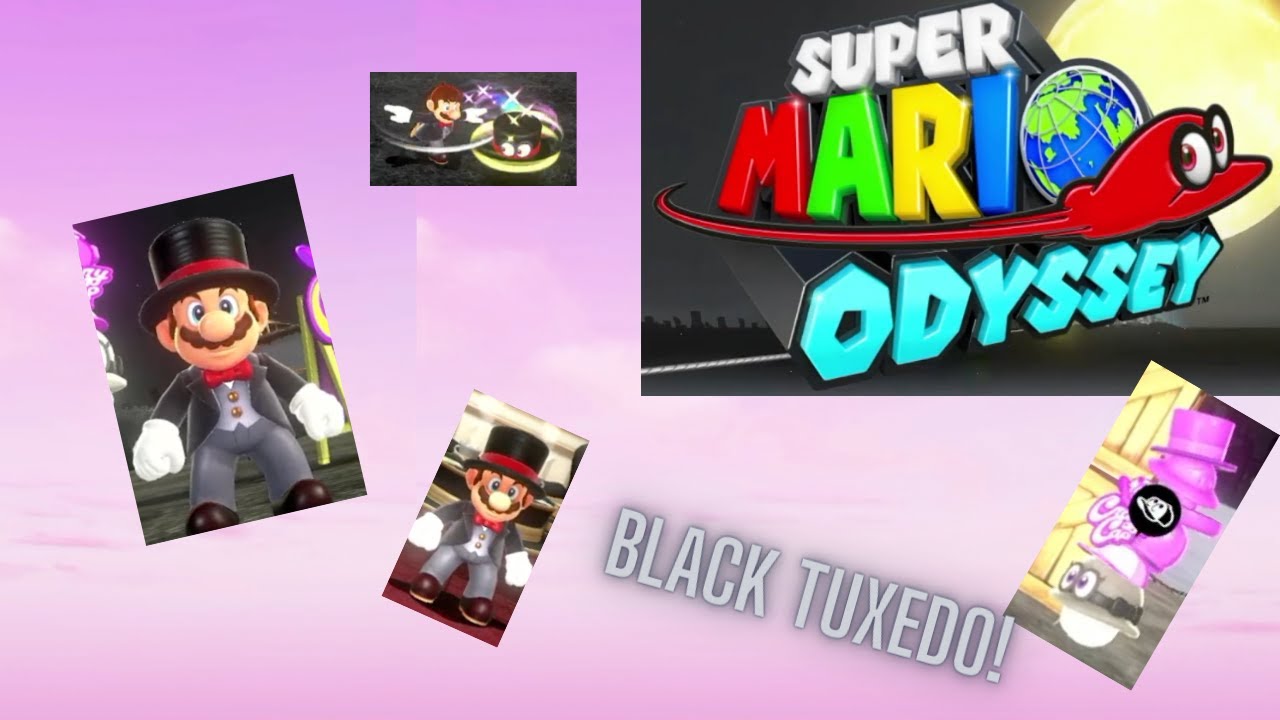How to get the Black Tuxedo & Hat in Super Mario Odyssey on the ...