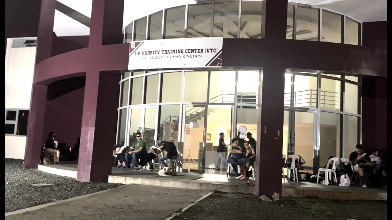 UAAP Season 86: UP supporters in line to buy tickets Dec. 5, 2023 - YouTube