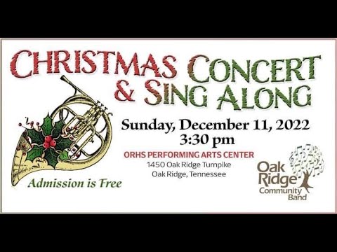 Christmas Concert & Sing Along 2022 - YouTube