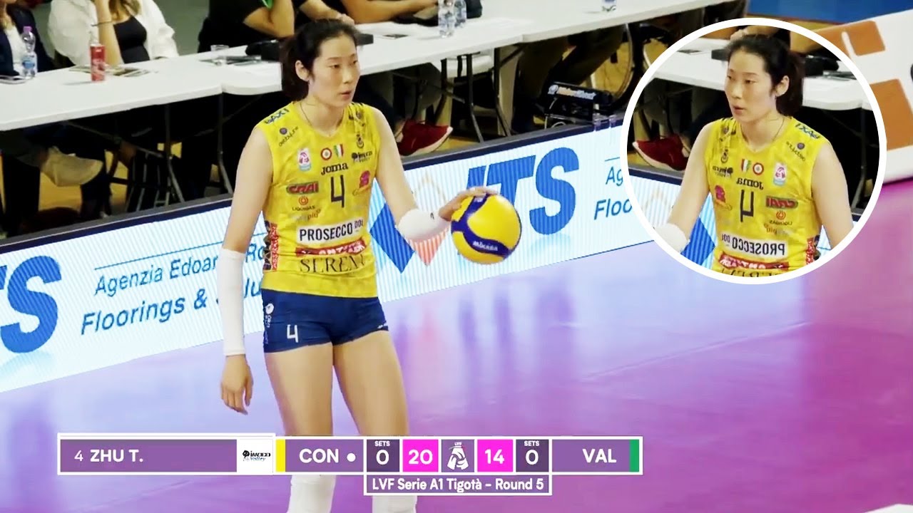 จู ถิง อีโมโค่ 2024-25 Zhu Ting (朱婷) Imoco Volley | highlights - YouTube