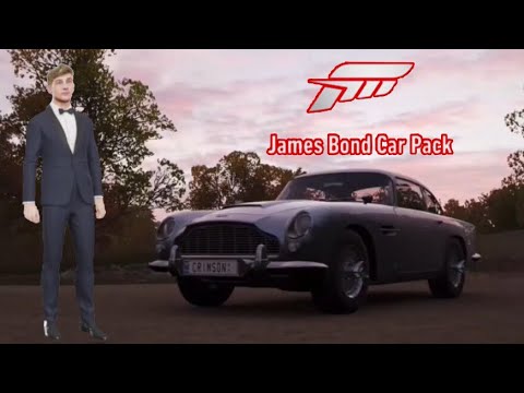Forza Horizon 4 - James Bond Car Pack All Cars and Items - YouTube