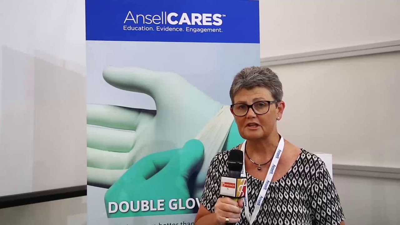 Dr Cathryn Murphy at Ansell Cares Hands on Training session - Arab ...