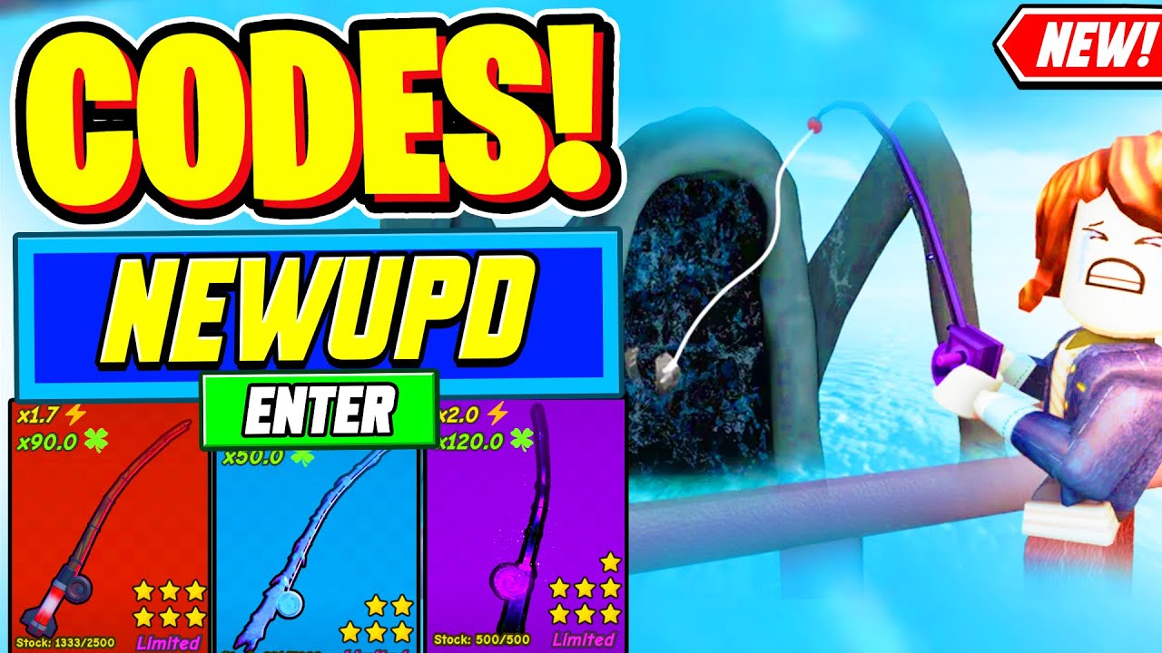 ⚠️New⚠️ ALL WORKING UPDATE CODES For Go Fishing - Roblox Go Fishing ...