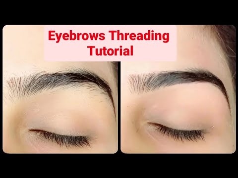 Learn How to Make Eyebrow |Best Eyebrow Technique Step by Step khoobsurat eyebrow kaise banaye ...