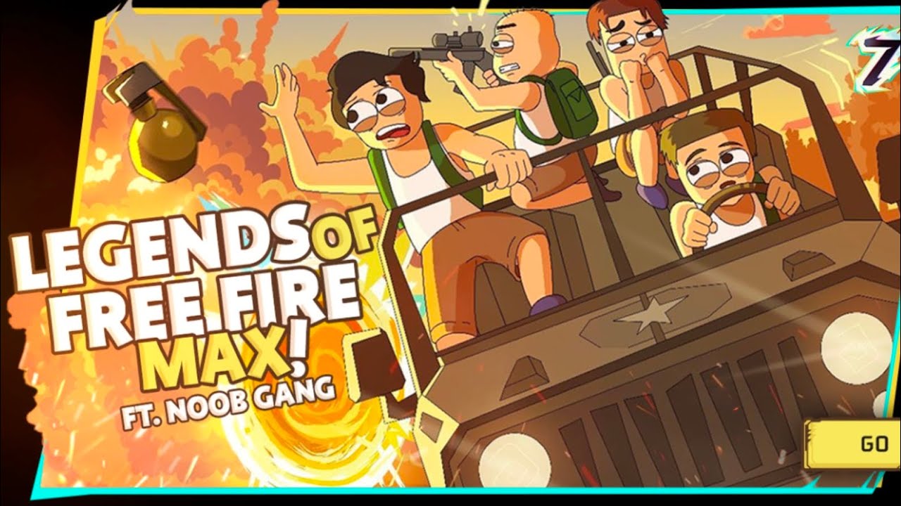 LEGEND OF FREE FIRE MAX || 😎 🔥 FF NOOB GANG #freefire #noob #proplayer ...