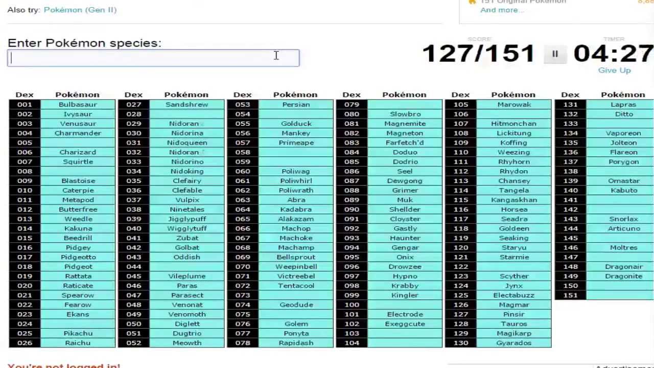 Youtuber Raps The Entire Original Pokerap To Beat Challenge! 151 ...