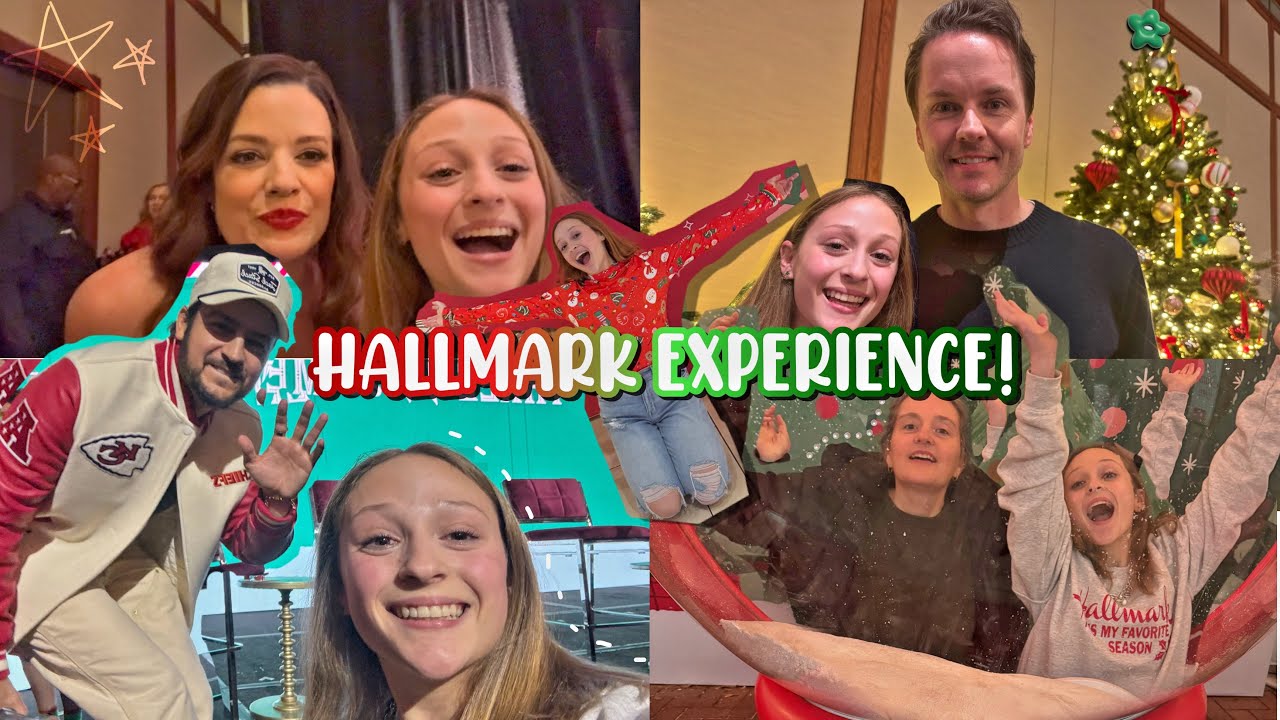 hallmark christmas experience vlog!! 🎄🎅 - YouTube