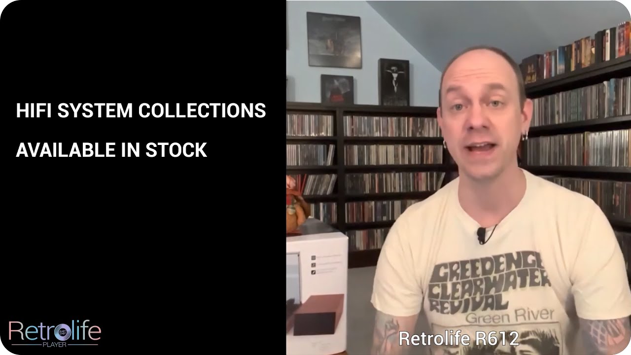 Retrolife Record Player with Speakers R612 Upgrade Review & Unboxing ...