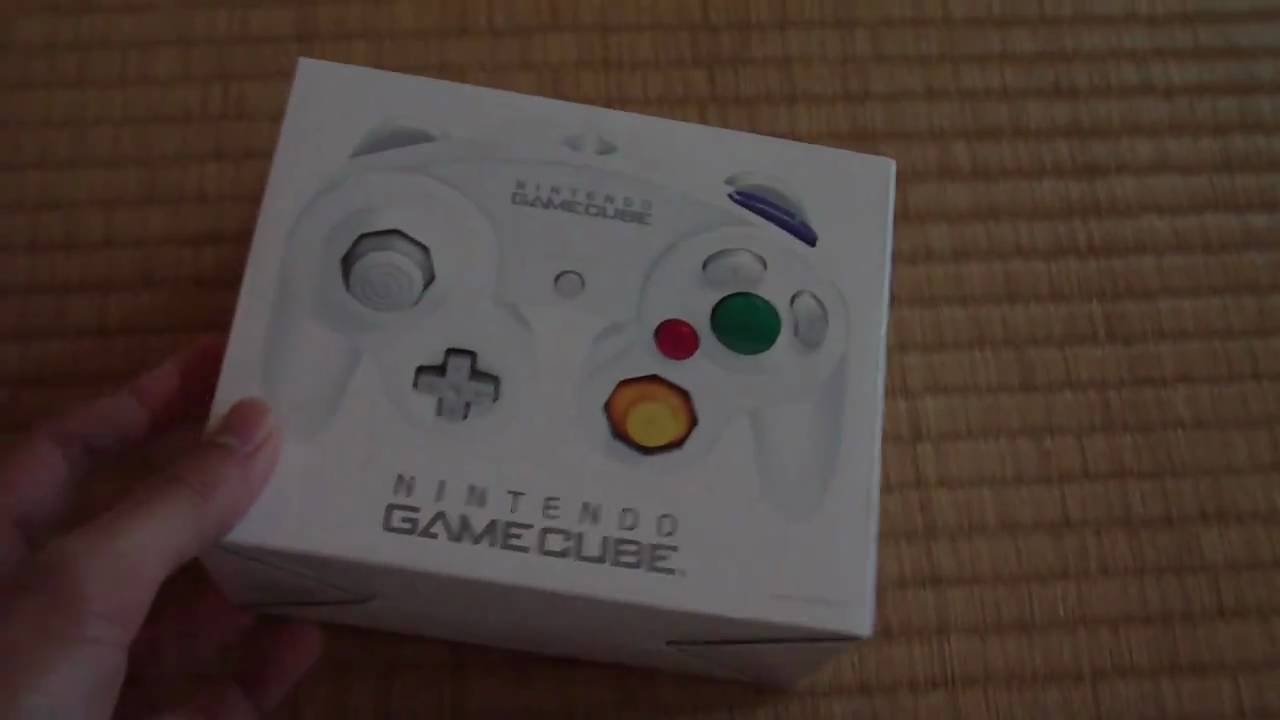 Unboxing White Gamecube Controller - YouTube