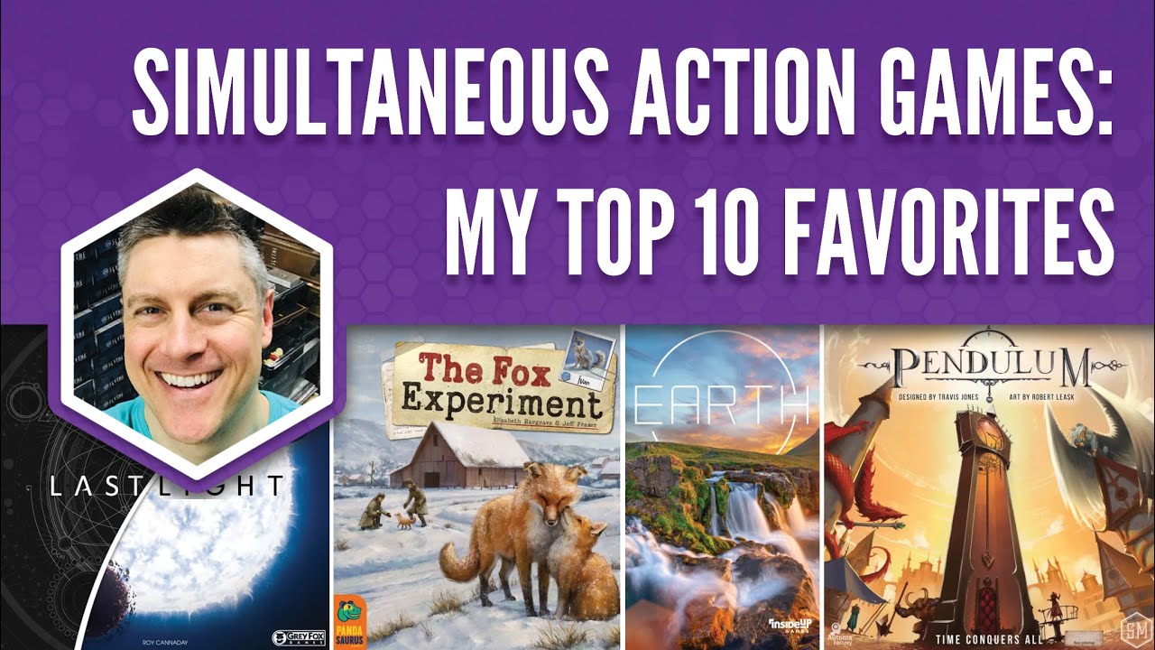 My Top 10 Favorite Simultaneous Action Games - YouTube