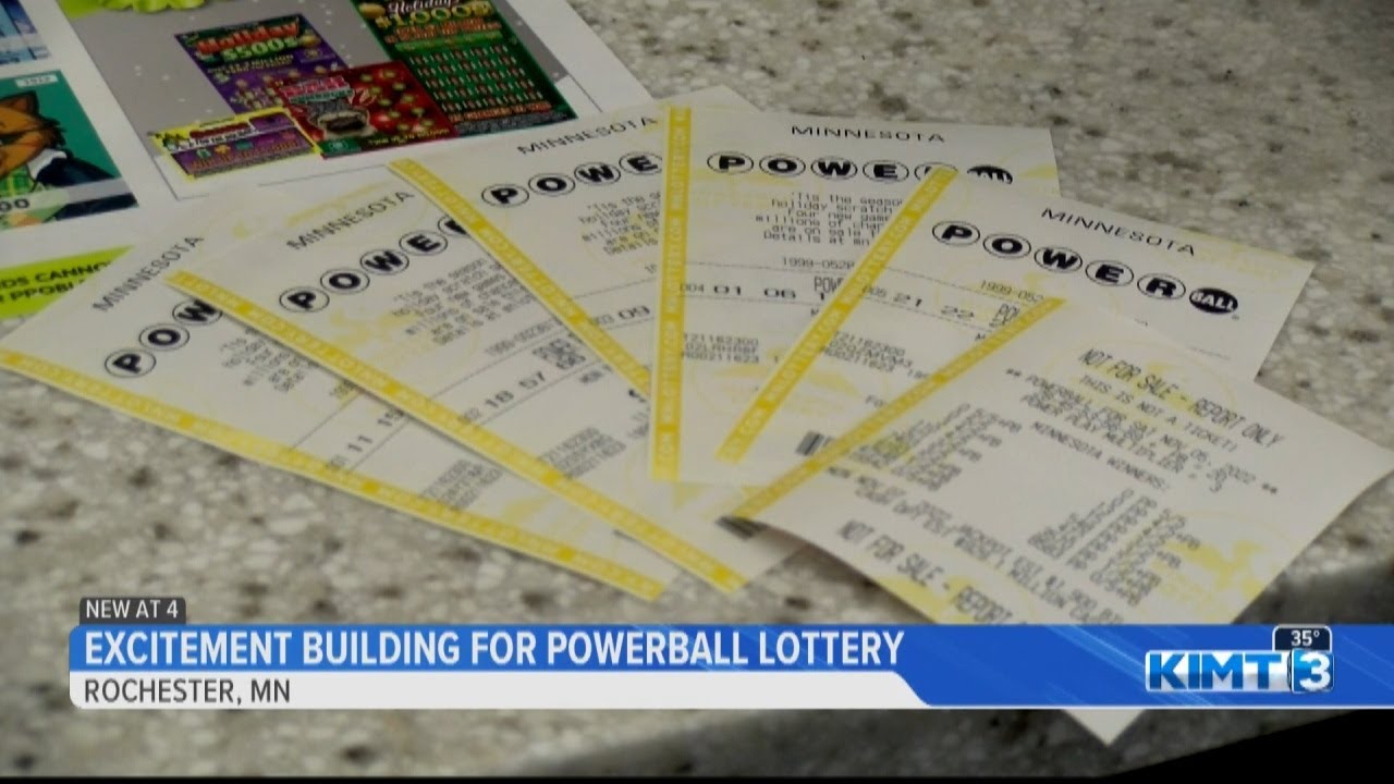 Excitement building for Powerball lottery - YouTube