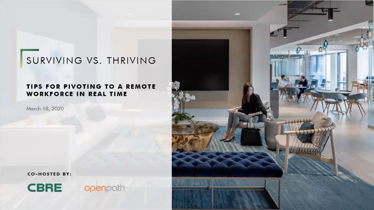 Surviving vs Thriving Webinar - Pt. 1: Tips for Pivoting to a Remote ...
