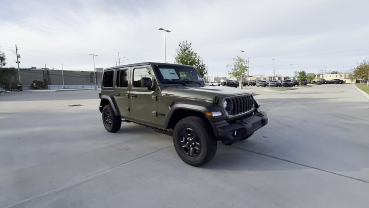 New 2026 Jeep Wrangler Sport at Lakeshore CDJR of Kenner | Kenner, LA ...