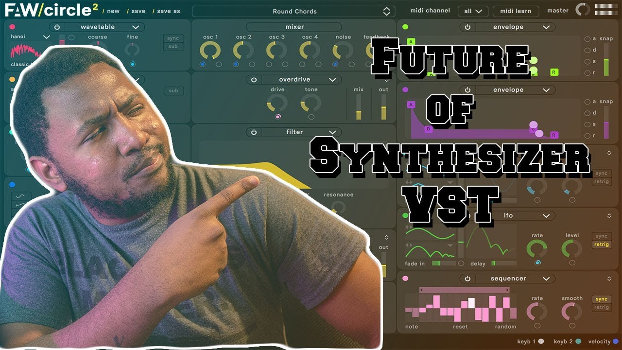The Future of Synthesizer Vst? FAW Circle 2 plugin Review - YouTube