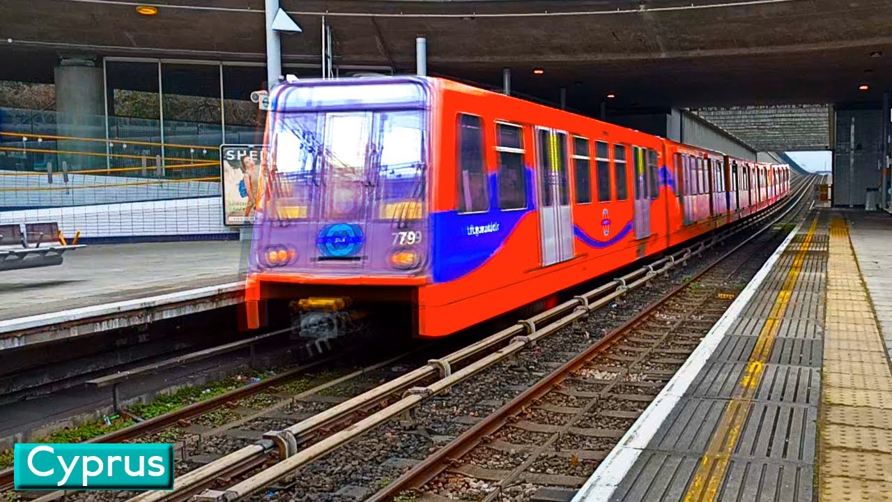 Cyprus : London DLR ( B92 - B2K Stock ) - YouTube