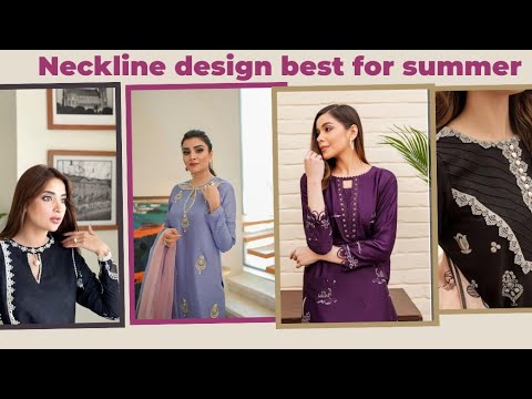 Neckline ideas Most Trending and Stylish Designs For Girls Summer ideas ...