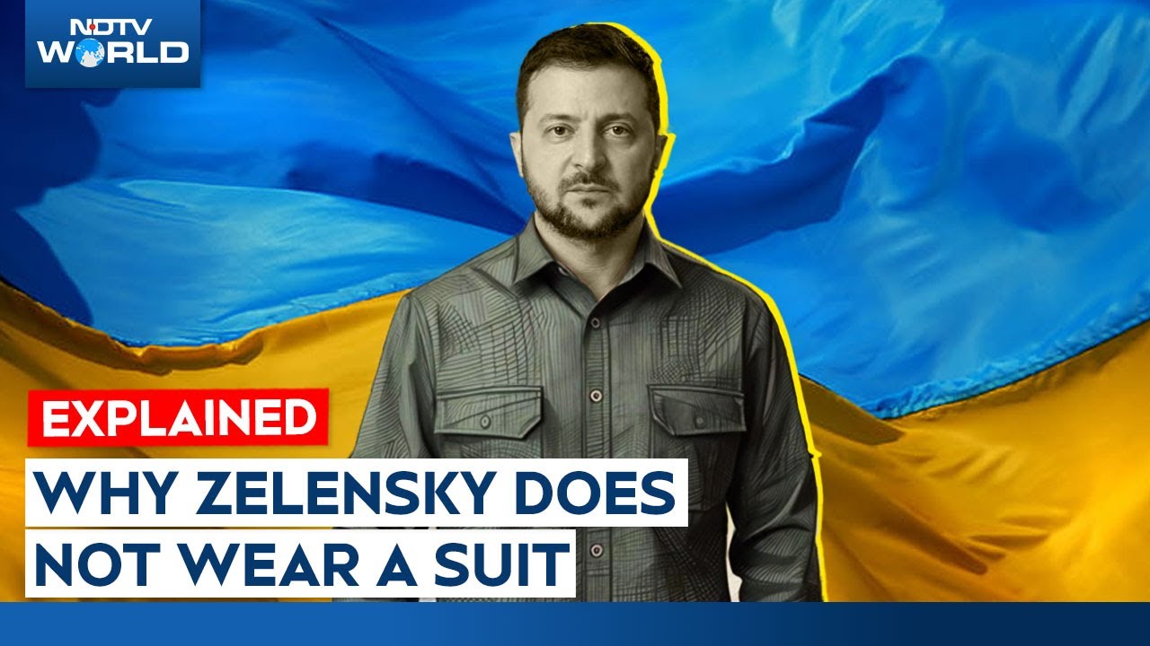 Zelensky Suit Question | Zelensky Was Asked Why He's Not Wearing Suit ...