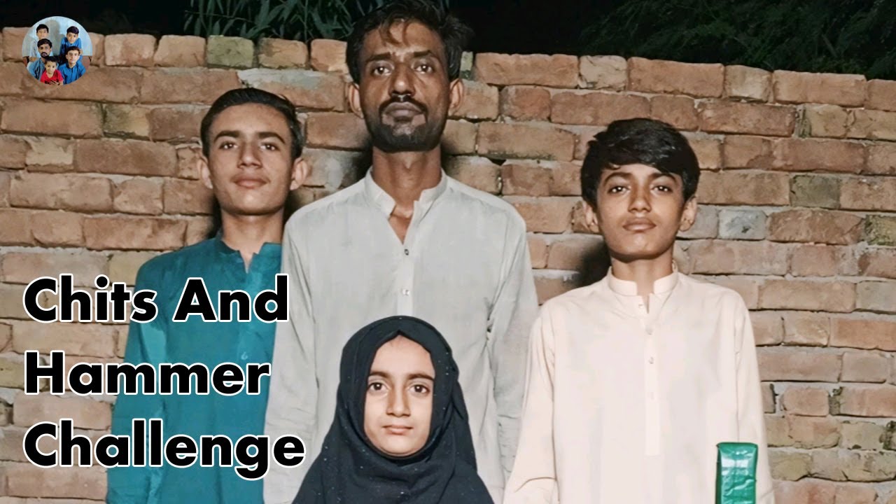 Chits And Hammer Challenge | Brother Challenge |🥰🥰 - YouTube