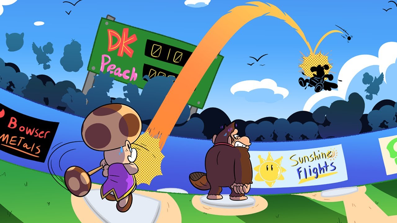 Every Home Run We've Ever Hit in Mario Sluggers - YouTube