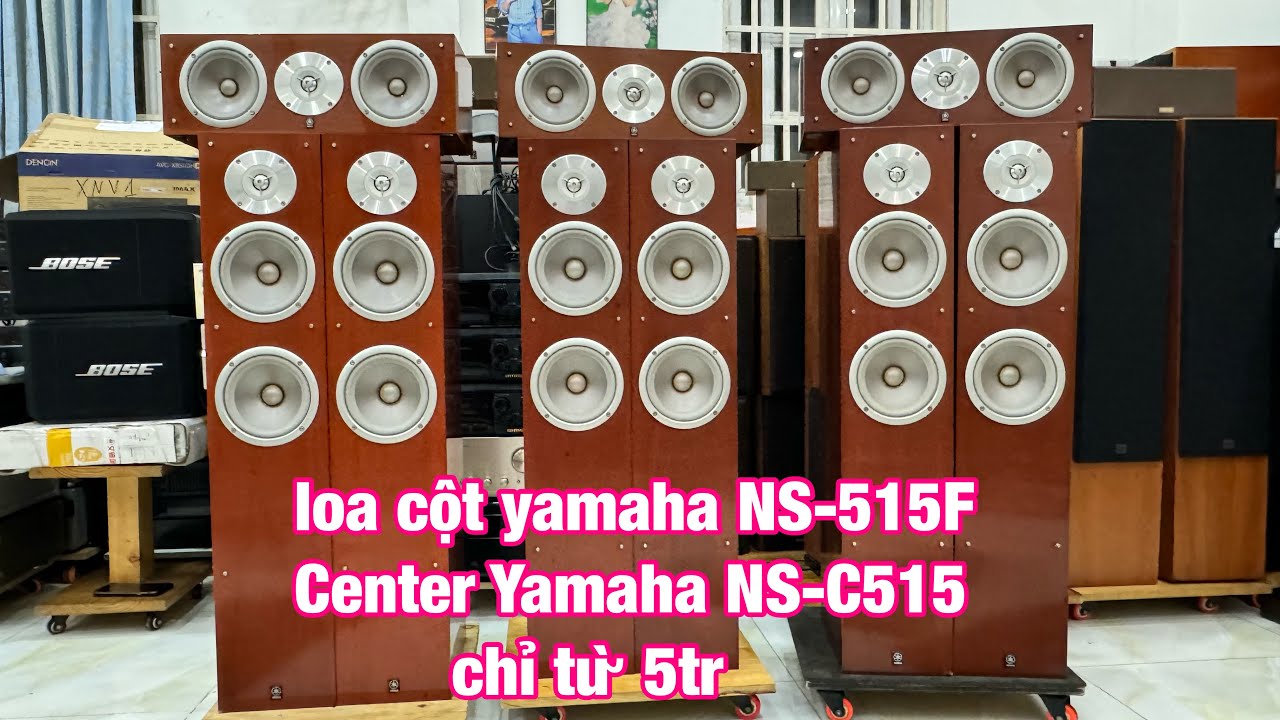 Lô loa 300W cột yamaha NS-515F , Center Yamaha NS-C515 chỉ từ 5tr ☎ ...