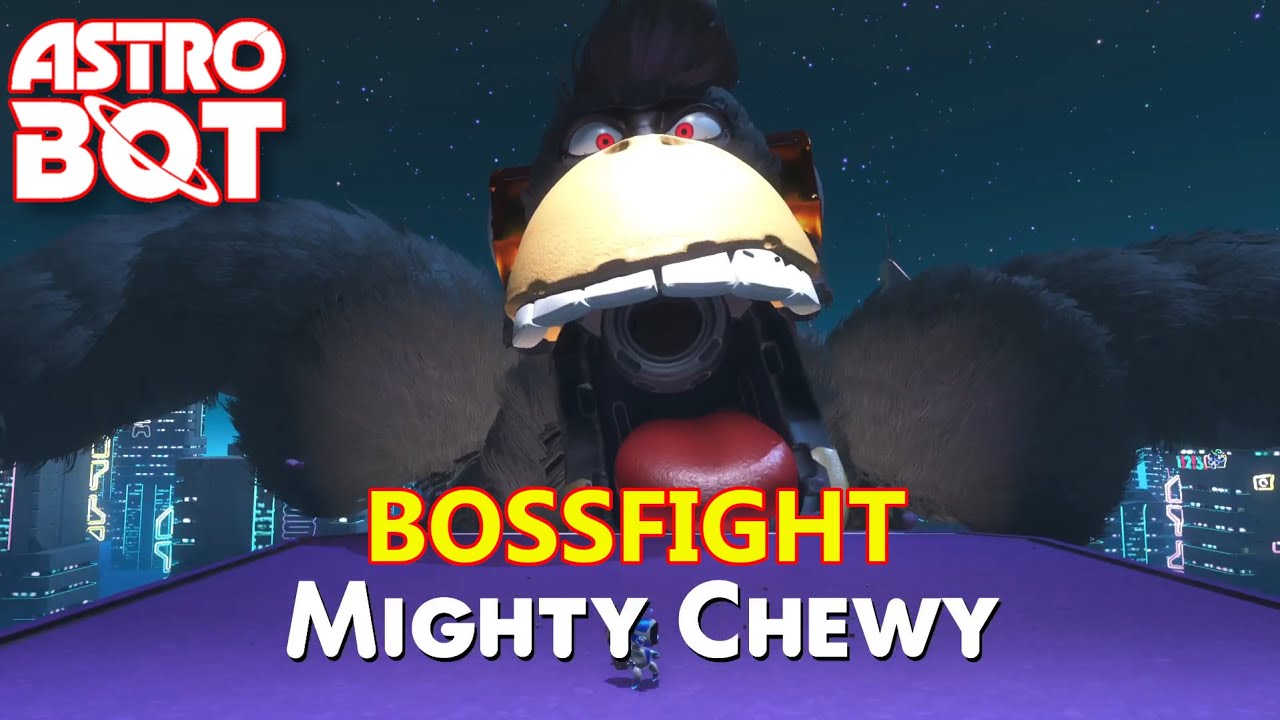 Astro Bot - Mighty Chewy (Boss Fight) - YouTube