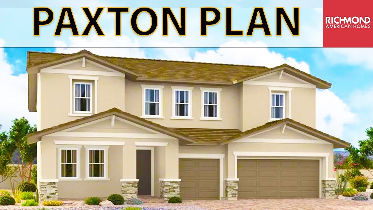 Paxton Plan by Richmond American Homes in Cresta Rosa - New Luxury ...