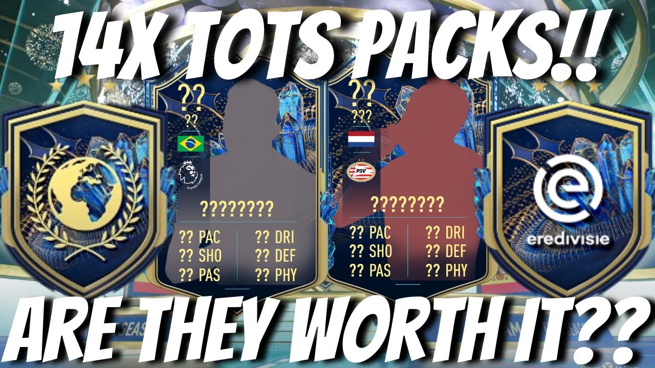 I opened 14x GUARANTEED TOTS PLAYER PACKS and got... - YouTube