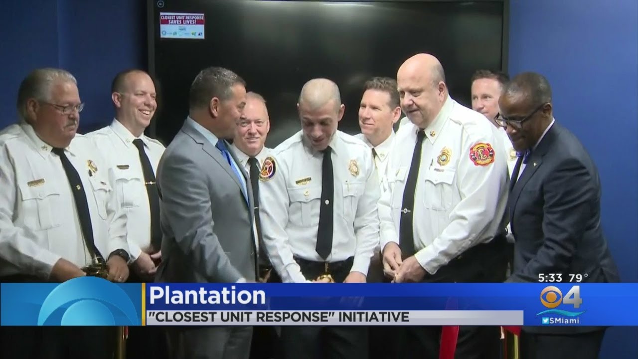 Broward County Launches 'Closest Unit Response' Initiative - YouTube