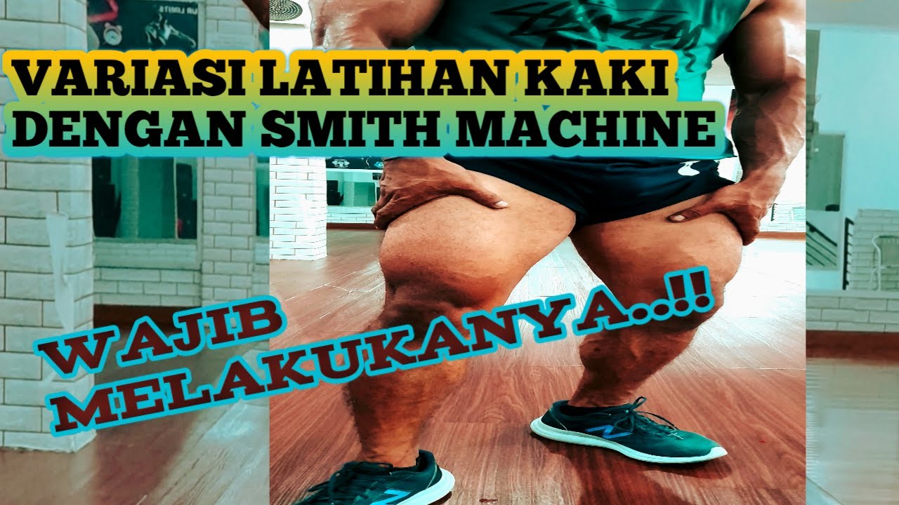 VARIASI LATIHAN KAKI DI GYM DENGAN DUMMBELL - YouTube