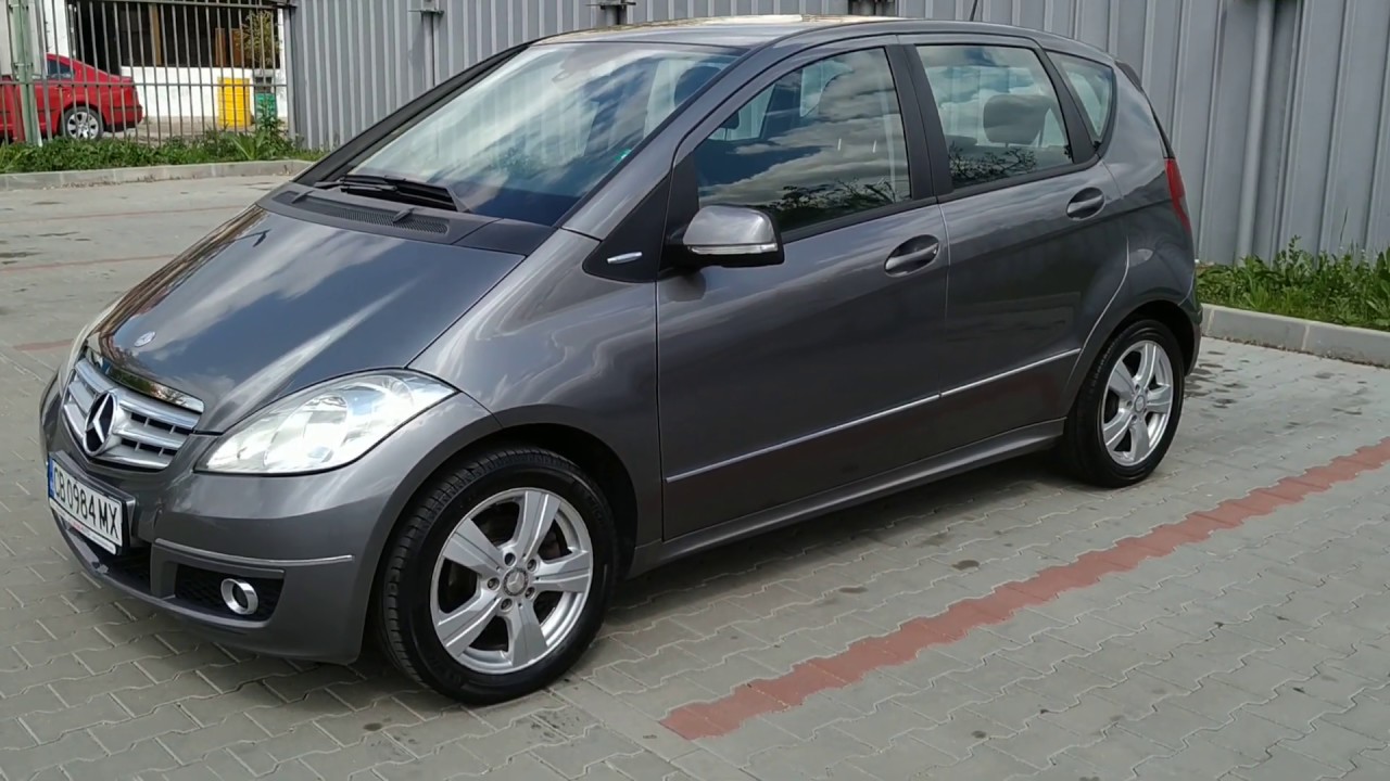 Mercedes-Benz A180 AVANGARDE FACE LIFT W169 2.0 108 hp - YouTube