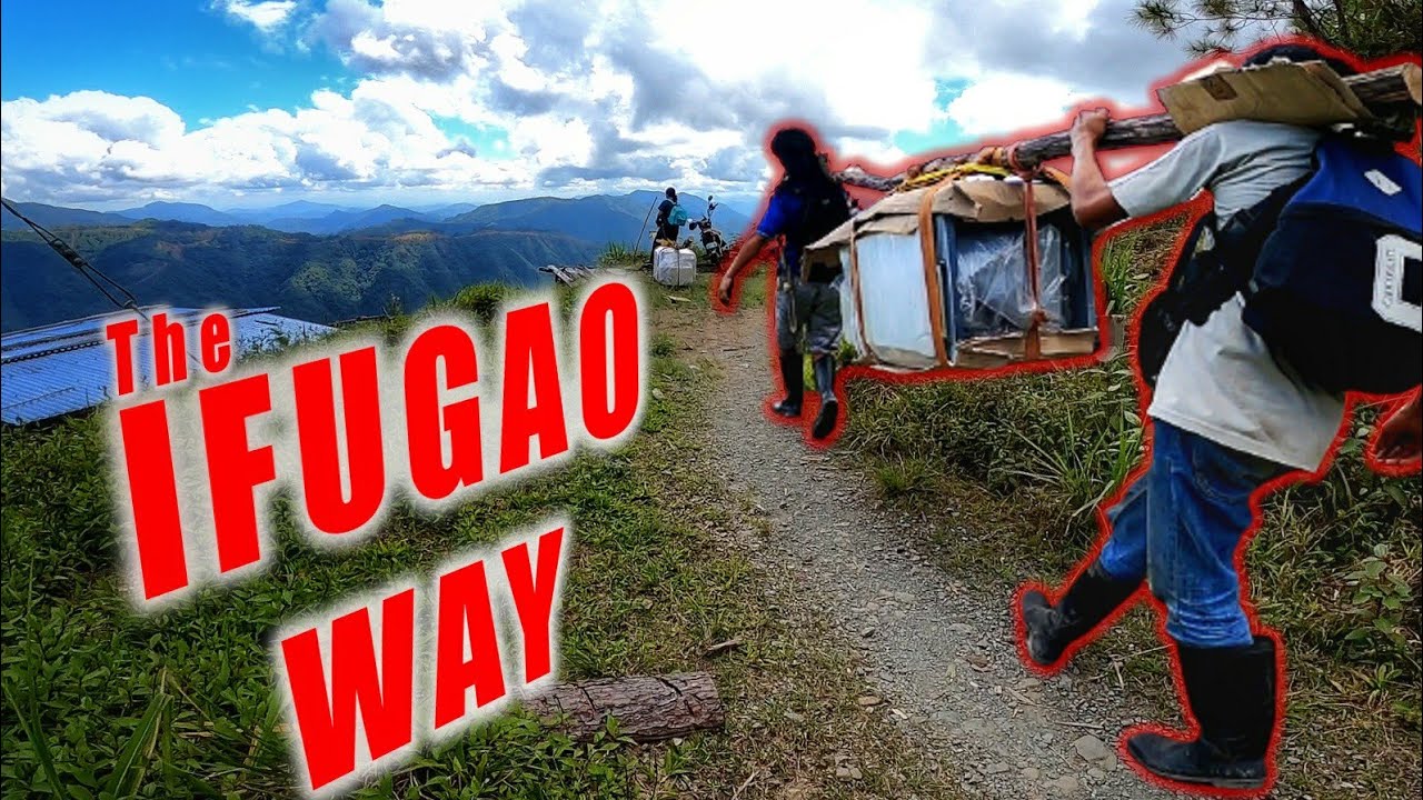 The Ifugao Way | Hauling Coffee Processing Equipment to the Cliffs of ...