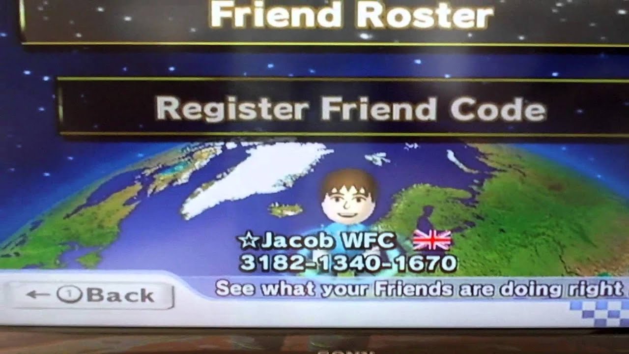 Mario Kart Wii Friend Code - YouTube