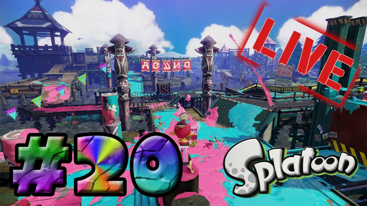 [LIVE!] Y'ALL ASKED FOR SOME OLD SCHOOL SPLAT! [Splatoon] [#20] - YouTube