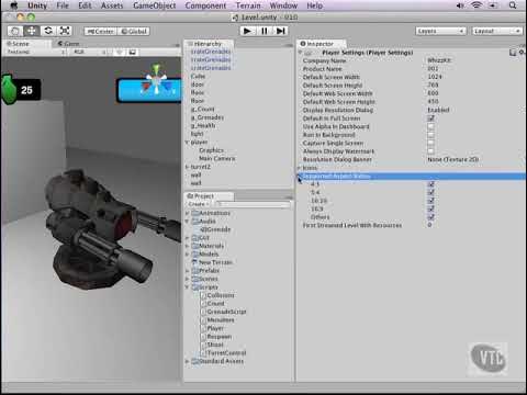 UNITY3D - PLAYER SETTINGS - YouTube