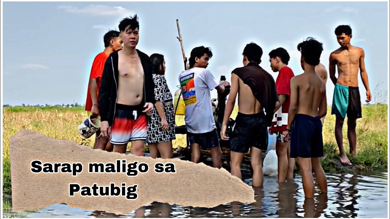 Sino ba namang hindi mapapaligo sa lamig ng tubig dito sa Bukid gamit ...