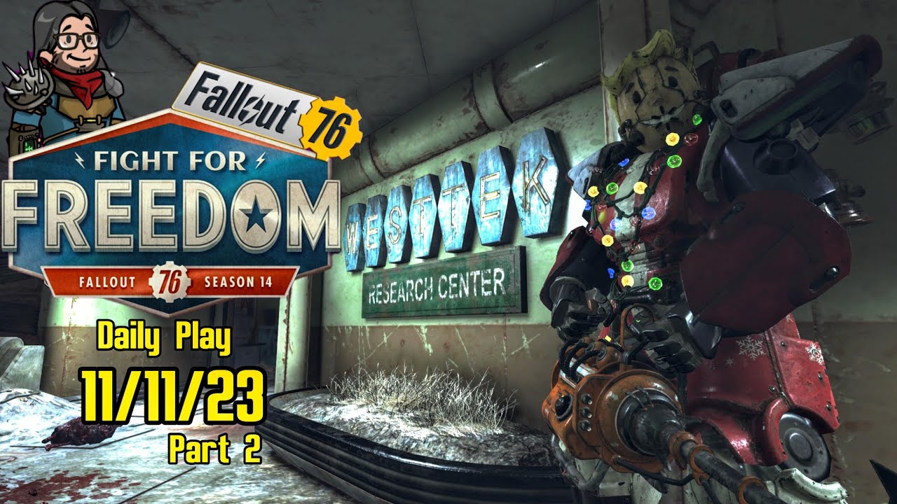 New Jetpack Matches Perfectly • Fallout 76: Daily Play [11/11/23: P2 ...