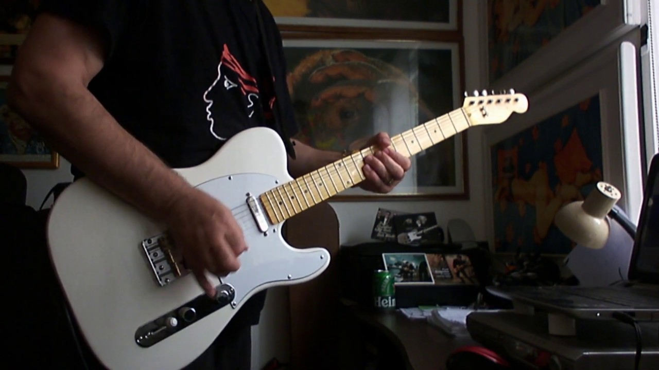 Bare Knuckle Pickups The Boss Tele Sing Coil Set. - YouTube