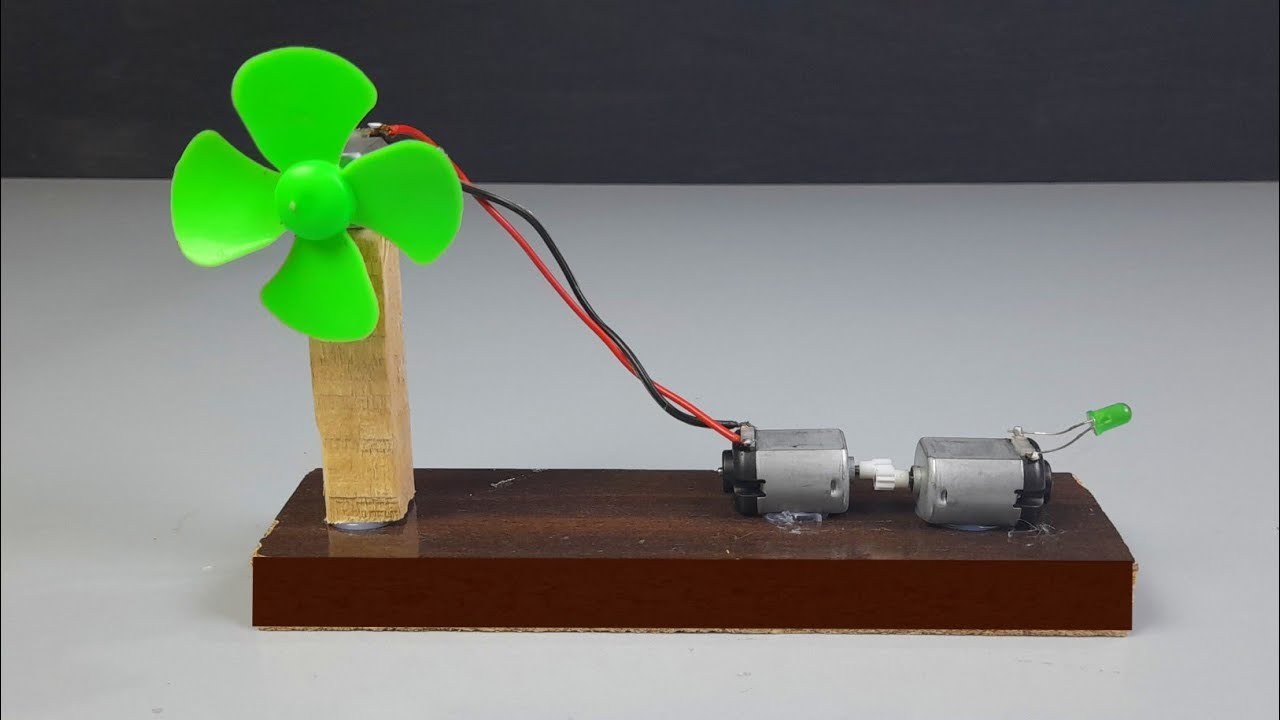 How to make free energy generator with dc motor || Make free energy fan ...