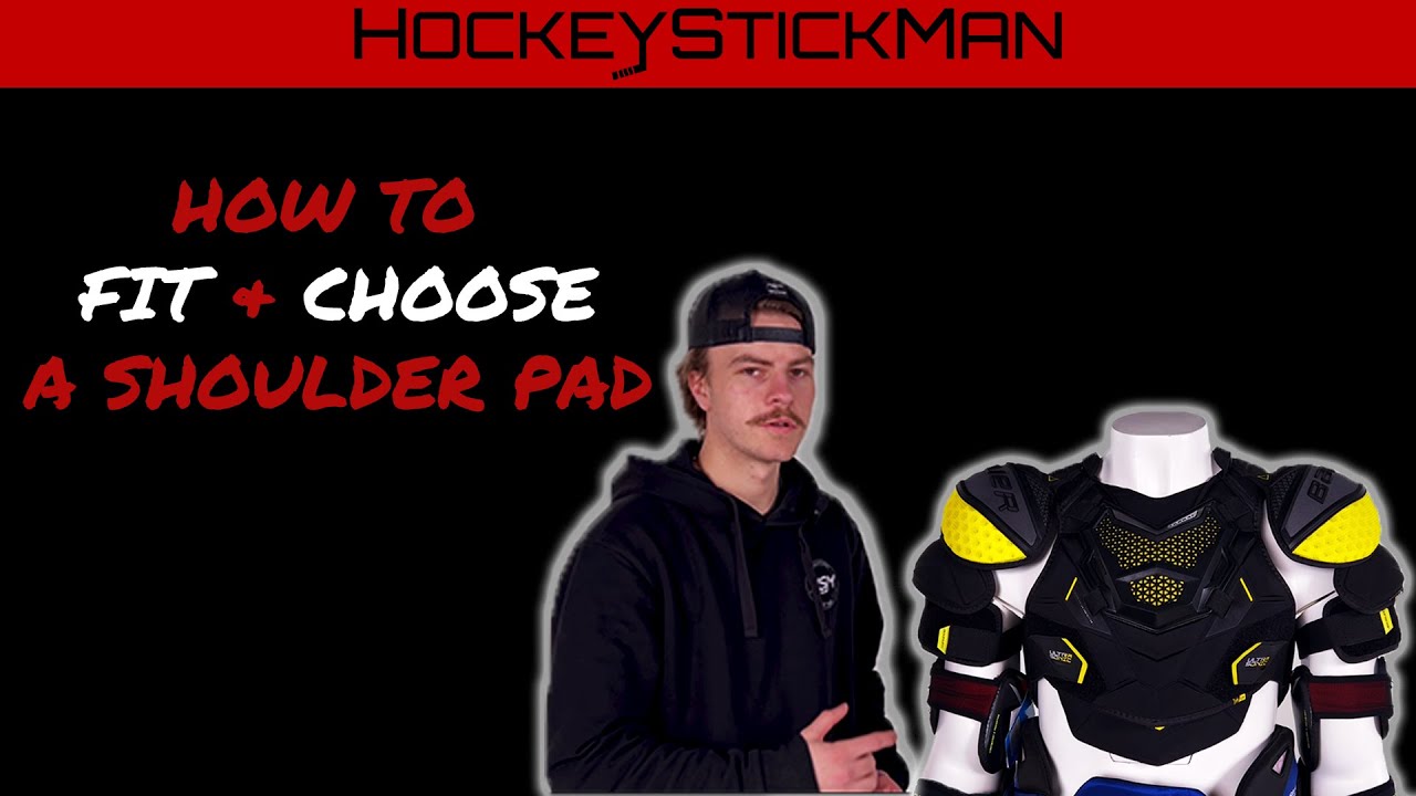 How to Size and Choose Hockey Shoulder Pads - YouTube