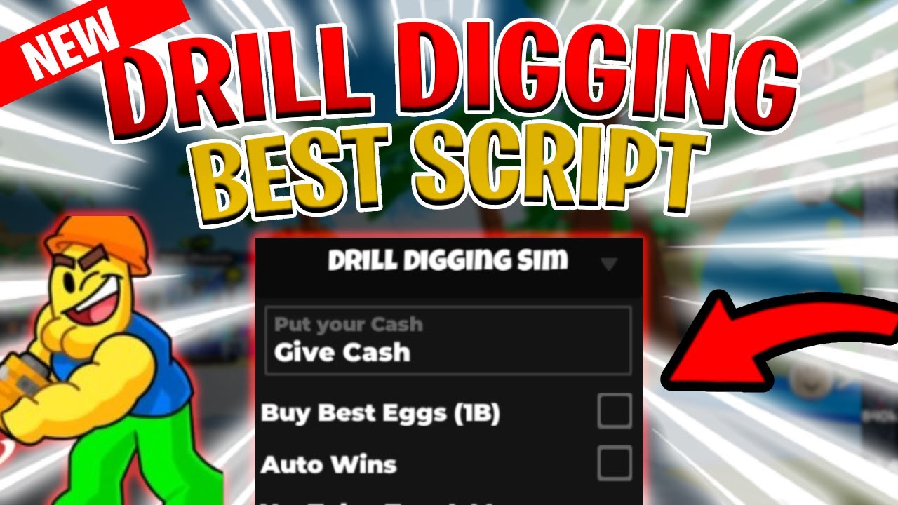 *NEW* Drill Digging Simulator Script (PASTEBIN 2025) ( BUY EGG , AUTO ...