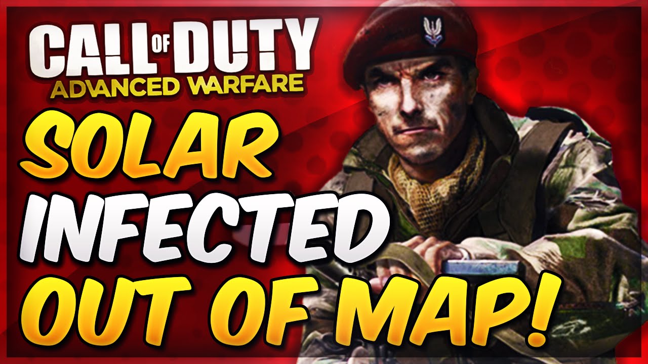 COD Advanced Warfare On Top & Out of The Map SOLAR Glitch After Patch ...