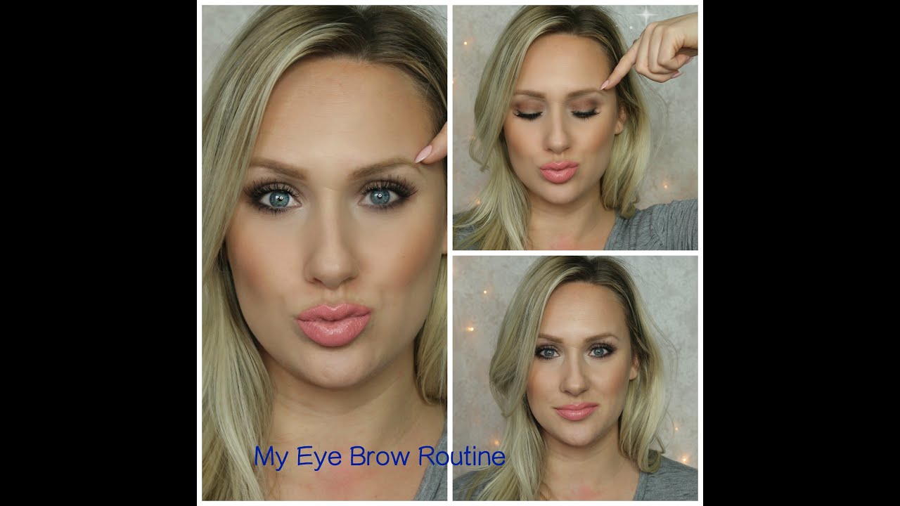 Eye Brow Routine - YouTube