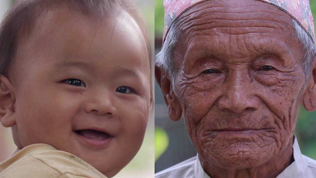 From Baby To Old In Diffrent Ages (Potrait) - YouTube
