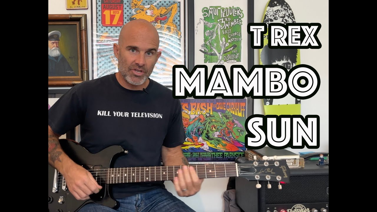 Mambo Sun T Rex Guitar Lesson + Tutorial [WITH SOLO!] - YouTube