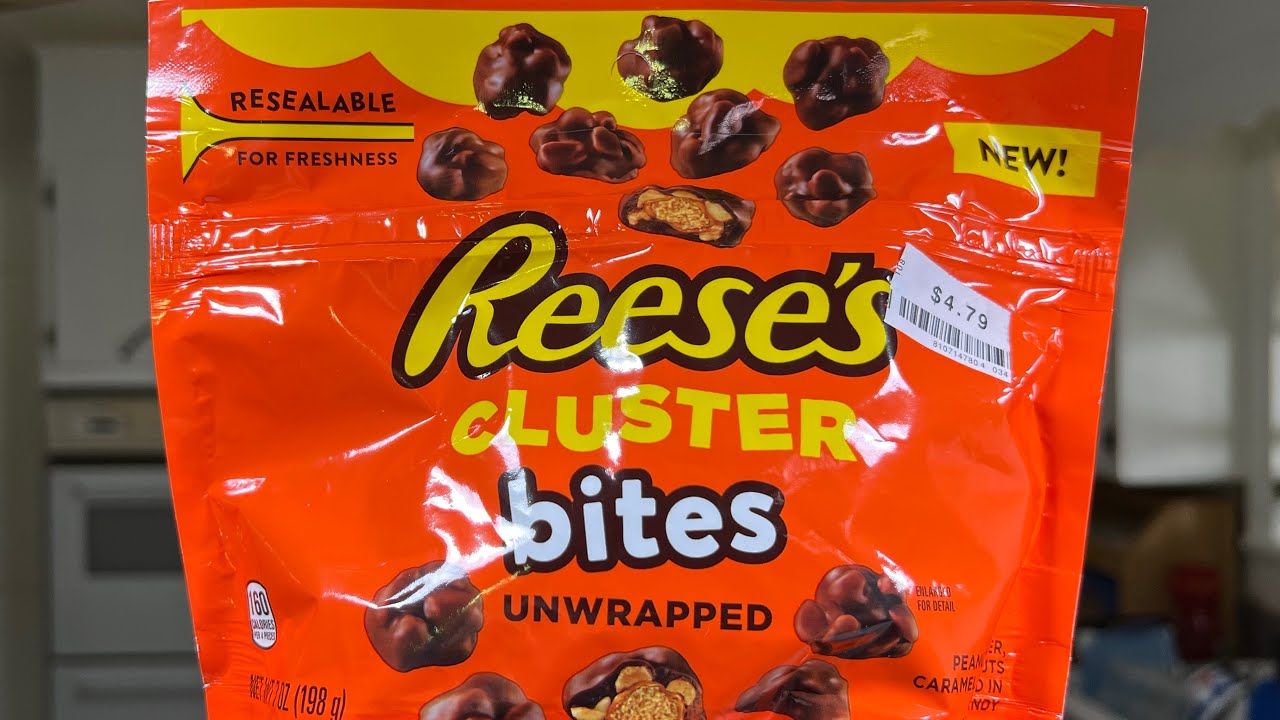 Reese's Cluster Bite Candy Review - YouTube