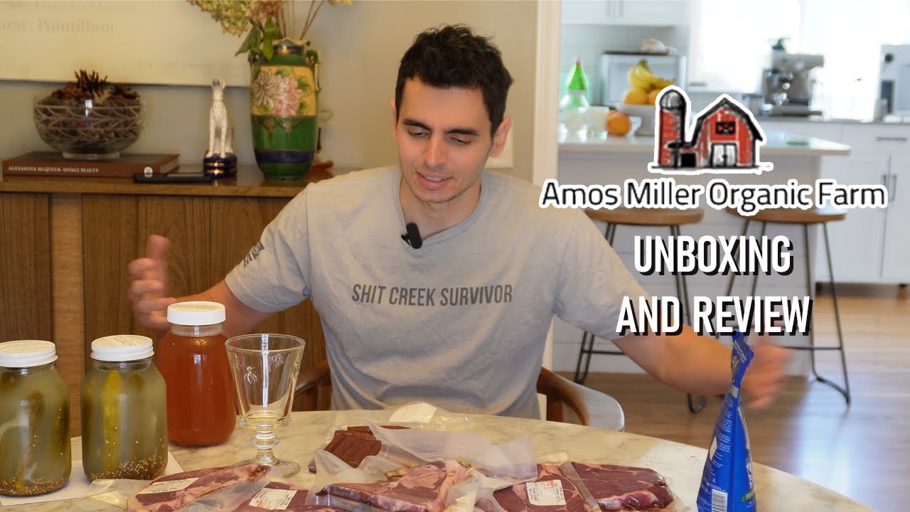 Amos Miller Organic Farm UNBOXING and REVIEW - YouTube