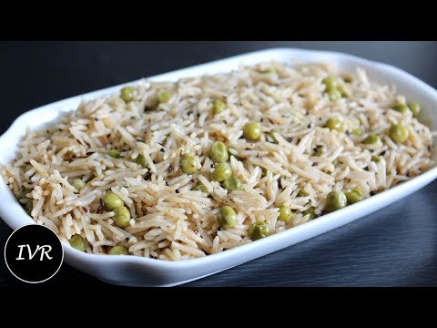 कुकर में बनाये ख़िले-ख़िले मटर पुलाव | Matar Pulao Recipe | ताज़ा मटर ...